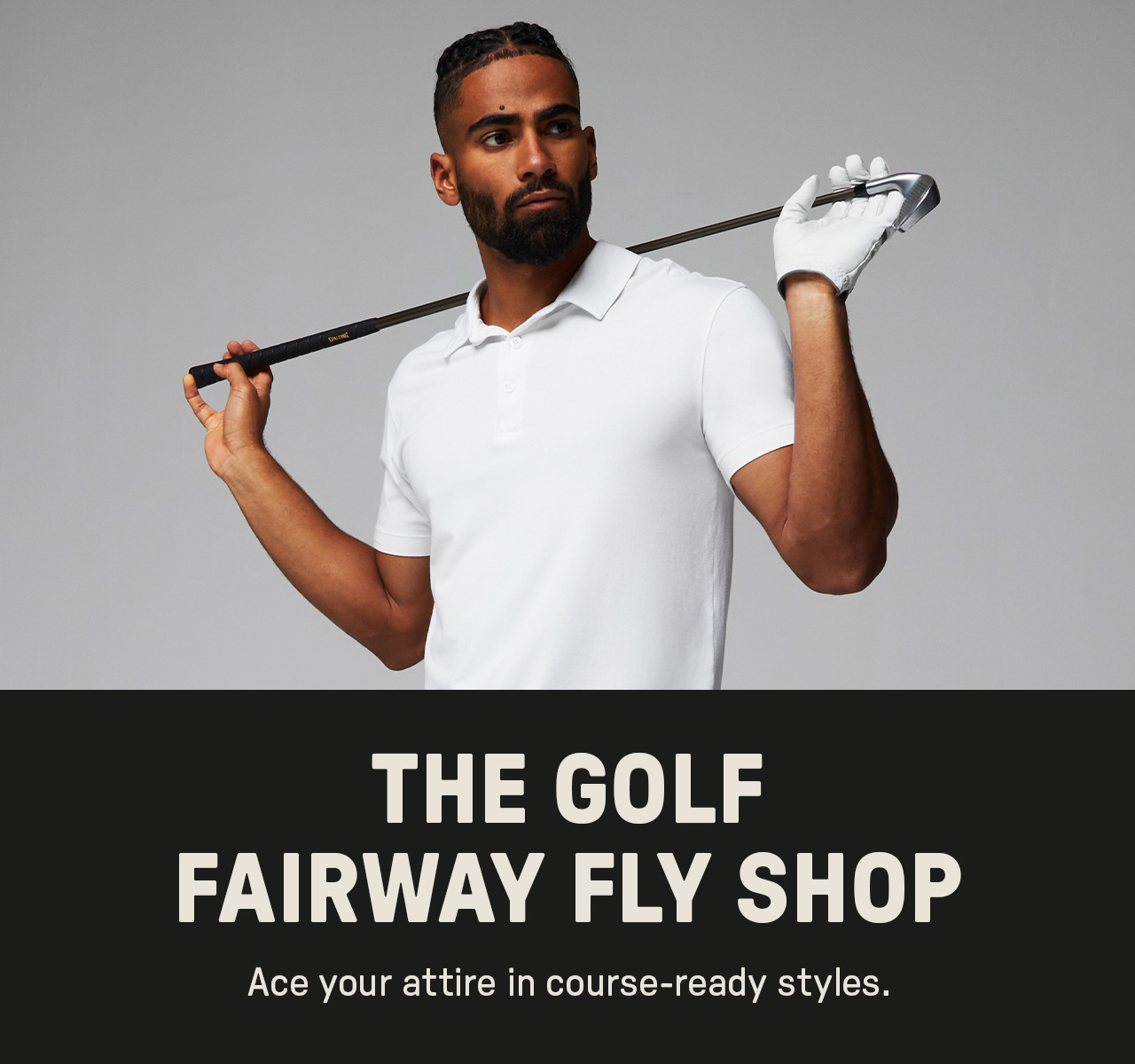 Men's Golf Shirts, Pants & Hats | Fabletics
